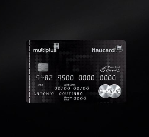 Cartão Multiplus Itaucard MasterCard Black