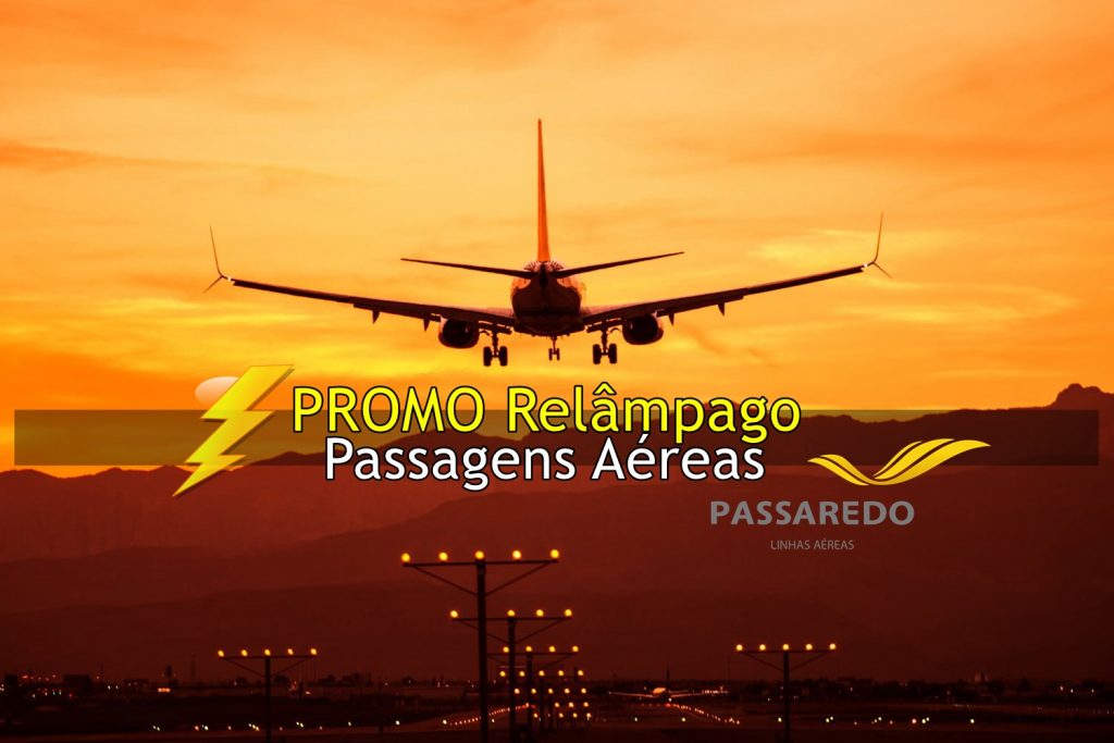 PROMO Relâmpago Passaredo – Voos a partir de apenas R$93 - Consulte Voos